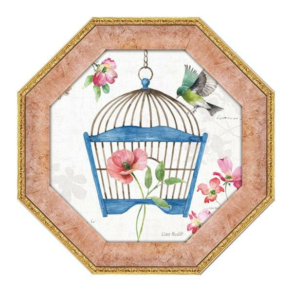 風水で幸運を呼ぶと言われている八角形のアート。サイズW19.5×H19.5cm個装サイズ：21×3×21cm重量約0.2kg個装重量：200g素材・材質樹脂フレーム仕様・絵の表面に特殊ゲル加工を施した仕様。・壁掛・卓上両用付属品木製丸棒スタ...