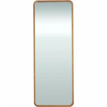 温かみのある木目の枠が、おしゃれでスッキリとした印象のミラー。ナチュラルの色合いが爽やかで明るい雰囲気を醸し出しています。大きすぎないサイズ感で、圧迫感なくお部屋を飾れます。壁に立てかけた使い方で、背の高い方も使えます。※一部配送ができない...