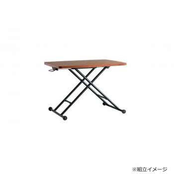 杢目の柔らかな温もりを感じる、使い勝手の良い小ぶりで可愛らしい昇降式テーブルです。高さを変えていろんなシーンで使用できます。天板と脚部がペタンと折りたためるので、使わない時は押入れに収納できて便利!ダイニングテーブルの補助台としても使用でき...