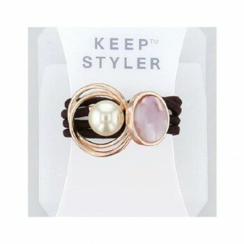 ゴムを引いてパーツにかけるだけ。何度も毛束をくぐらせる必要が無いので忙しい朝にもおすすめです。※再生産の際に多少の色ブレが発生する場合がございます。あらかじめご了承ください。※柄に個体差がございます。あらかじめご了承ください。サイズ飾り(大...