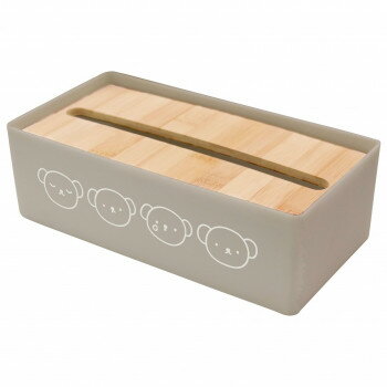 かわいいキッチンペーパーケースです。サイズ130×255×80mm個装サイズ：8.5×13×29cm重量320g個装重量：410g素材・材質本体:ABS樹脂、フタ:天然木、すべり止め:シリコン生産国中国※掲載納期は目安であり、商品欠品の場合...