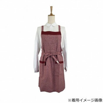 前でリボンを結ぶタイプのショート丈エプロンです。サイズM〜L(身丈75cm)個装サイズ：35×30×1cm重量個装重量：250g素材・材質綿55% 麻45%生産国中国※掲載納期は目安であり、商品欠品の場合、お時間をいただいたり、完売の場合も...