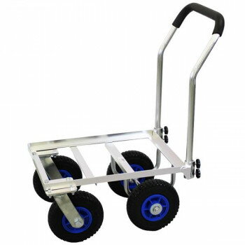 軽くて丈夫、クッション性抜群のポリウレタンタイヤを採用。ノーパンクタイヤ仕様、コンテナ1個積み。前輪が自在なので操作性に優れています。組立品※北海道・沖縄・離島は別途運賃がかかります。※一部配送ができない地域や配送曜日が限定されている地域が...