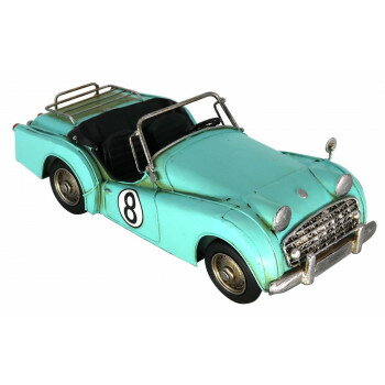 ブリキの車のおもちゃです。サイズW330×H120×D140mm個装サイズ：33.0×12.0×14.0cm重量個装重量：800g素材・材質鉄生産国中国※掲載納期は目安であり、商品欠品の場合、お時間をいただいたり、完売の場合もございます。仕...