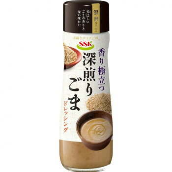 深煎りしたすりごまときりごまに、コクのあるねりごまを加えた香り豊かなドレッシングです。温野菜、豚しゃぶなどにも良く合います。内容量180mlサイズ個装サイズ：23×17×18cm重量個装重量：4800g仕様香料、調味料(アミノ酸)不使用賞味...