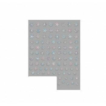 ふわっとパステルカラーが溶け込んだ可愛らしい雪の結晶です。手描きでは難しい細かな雪の結晶の形に、パステルカラーがふわっと溶け込んでいます。暗い色が多くなりがちな冬のファッションに、明るいカラーで可愛さもプラスされます。サイズ78×97mm個...