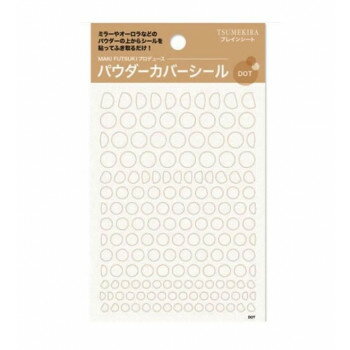これは画期的。パウダーのドットやハート柄が簡単に作れるシールが登場です。パウダーを擦ってシールを貼り、拭き取るだけ。マスキングとしても使用可能で、使い方は無限大です。サイズシートサイズ:88×120mm個装サイズ：9×15×1cm重量個装重...