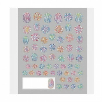 鮮やかなカラーにホワイトのラインがプラスされ、より繊細な花火モチーフに仕上がりました。サイズシート:78×97mm個装サイズ：8×12×1cm重量個装重量：4g生産国日本※掲載納期は目安であり、商品欠品の場合、お時間をいただいたり、完売の場...