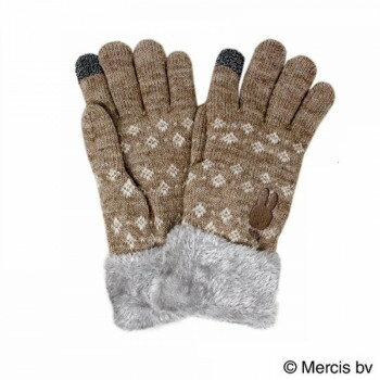 ミッフィーのスマートフォン対応あったかニット手袋です。サイズ婦人フリー個装サイズ：23×10×3cm重量個装重量：73g素材・材質アクリル、ナイロン、その他仕様婦人用スマートフォン対応(C)Mercis bv生産国台湾※掲載納期は目安であり...