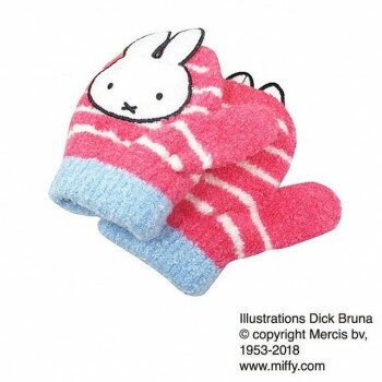 ミッフィーデザインののびのび手袋です。笛が入っていて音が鳴ります。サイズトドラーサイズ(総丈:約10cm、掌囲:約14cm、手首回り:約11cm)個装サイズ：10×10×2.5cm重量個装重量：26g素材・材質アクリル、ナイロン、ポリウレタ...