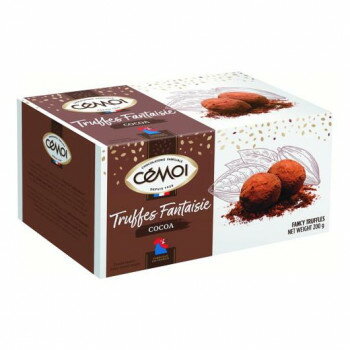 まろやかなトリフチョコに、ちょっとビターなチョコレートパウダーをかけています。※本製品は小麦、アーモンド、オレンジを加工する施設において製造されております。※日本国内のみ販売可能な商品です。内容量200gサイズ個装サイズ：29.5×37×1...