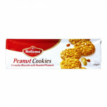 ピーナッツをのせて焼き上げた、ナッツの風味と香ばしさ、ザクザク食感が絶妙なバランスのロングセラークッキー。内容量150gサイズ幅240×奥行35×高さ80mm個装サイズ：25×30×16cm重量165g個装重量：2900g仕様目安枚数:9枚...