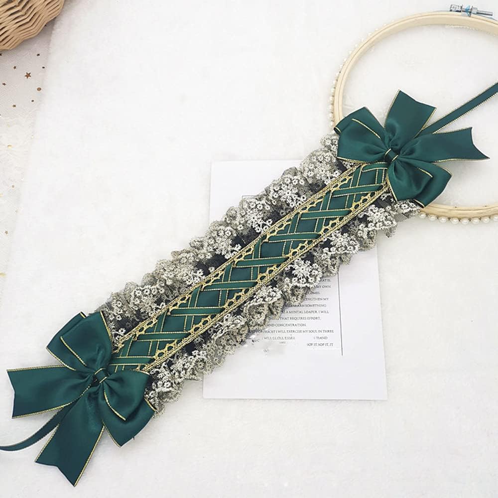 色 濃い緑色 Dark green ブランド WBLLGG ユニット数 1.0 個 メーカー WBLLGG パッケージに含まれるもの：1 *ゴシック式ロリータヘッドバンド。 ワンサイズは女性に最適です。 手作り ゴシック式ロリータ コスプレ...