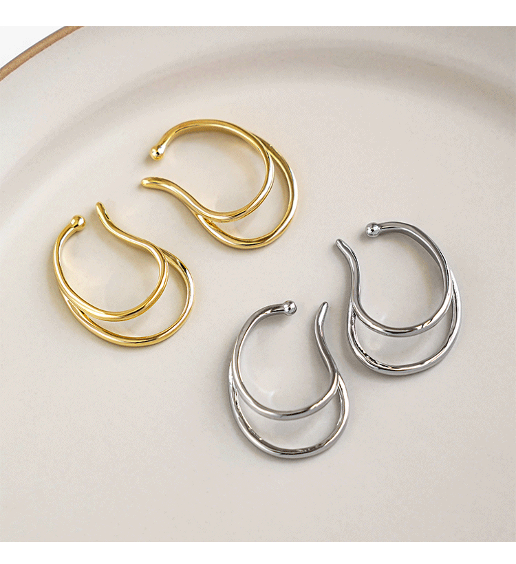 イヤーカフ 大ぶり 大きい イヤーカフス レディース シンプル 両耳用イヤーカフ 大ぶり 大きい イヤーカフス レディース シンプル 両耳用