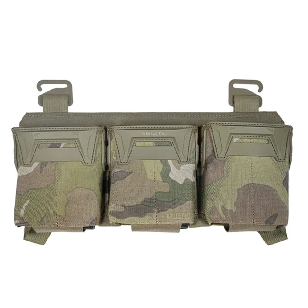 アジライト 7.62mm弾用マガジン対応 ピンサー片手でマガジンを扱うことができる次世代マグポーチ独自のアイデアに基づき、実用性の高い軍用装備を次々と展開するイスラエルのメーカー、AGILITE（アジライト）。7.62×51mm弾マガジンを...