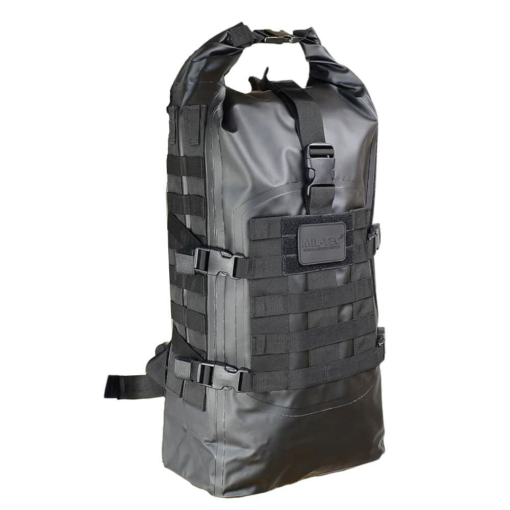 ミルテック 防水仕様 DryBagアウトドアに最適な防水仕様のバックパックタクティカルギアやアウトドア用品を数多く手掛ける「MIL-TEC(ミルテック)」の防水仕様バックパック。丈夫なPVC素材で作られており、水しぶきや短時間の潜水から中身...