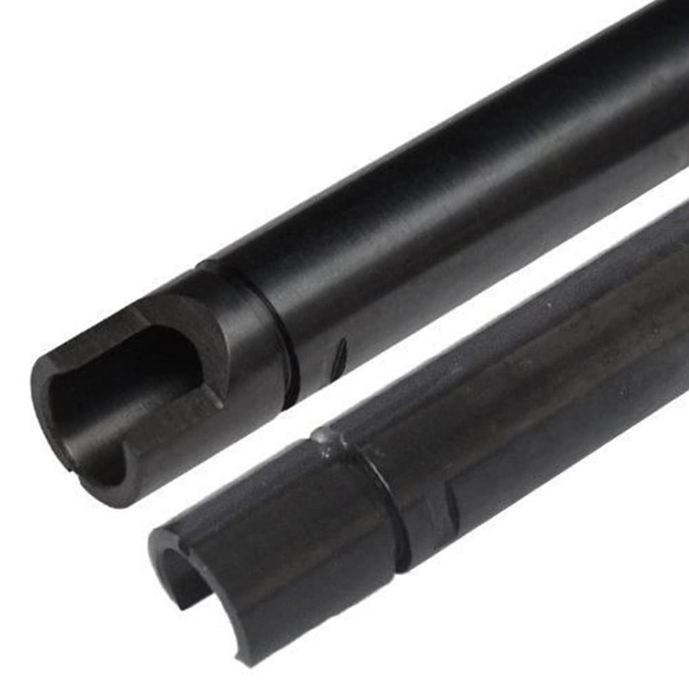 ピーディーアイ 精密バレル XDM-40BB弾を短距離で勢いよく押し出す内径6.01mmのタイトバレル和歌山県で1991年に設立し、高性能なトイガンパーツを製作する「PDI」製。東京マルイガスガン「XDM-40」専用形状のカスタムインナーバ...