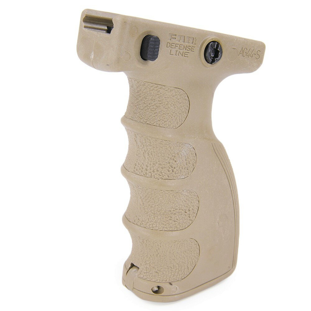 フォアグリップ FABディフェンス「FABディフェンス 実物 AG-44S フォアグリップ 実物 MIL-SPEC」FABディフェンス製の20mmレイル対応のフォアグリップ。装着することでハンドガードと違い手首をひねることなく握ることができ...