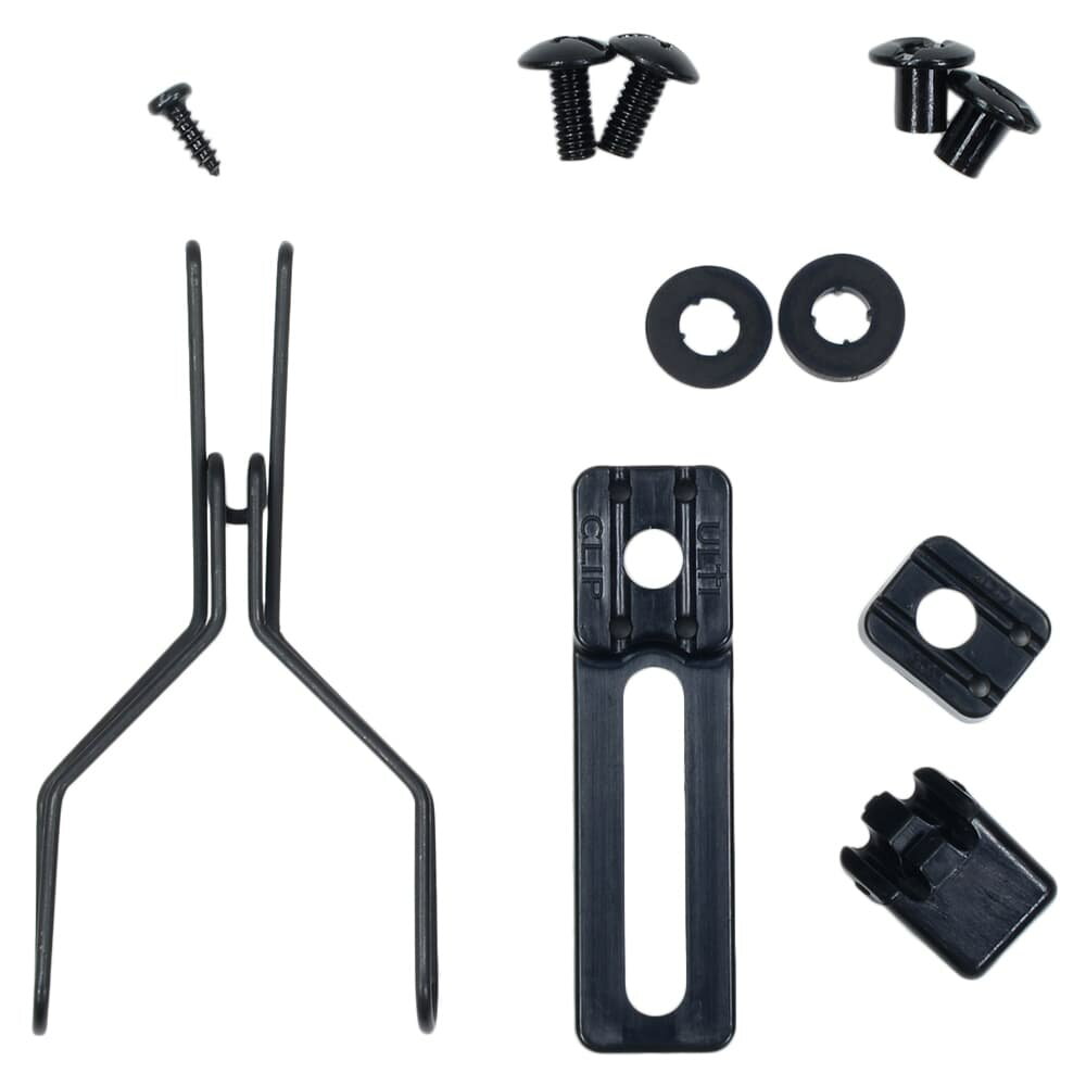 アルティクリップ 部品 ミリタリーグッズ100%アメリカ製の多目的クリップ独自のクリップ型アイテムが人気を集める「ULTICLIP」の多目的クリップキット。AP Clip多目的ワイドは幅広設計により、ベルト、ウエストバンドなどの広い領域にギ...