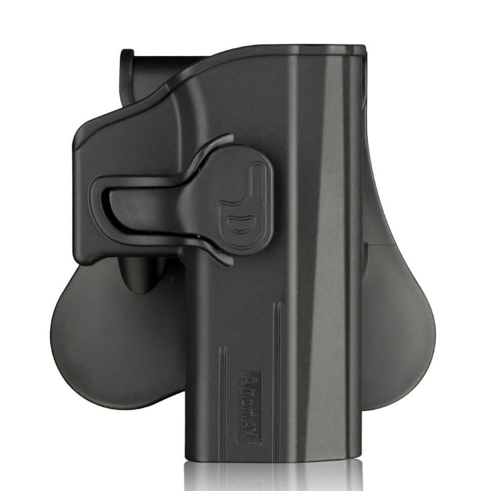 アモマックス Holster ポリマー製軽量設計で扱いやすいCZ専用ホルスター各国の軍や法執行機関で使用される実銃用ホルスターメーカー、CYTAC (サイタック)のエアソフト部門、AMOMAX (アモマックス)製。CZ P-07およびP-0...