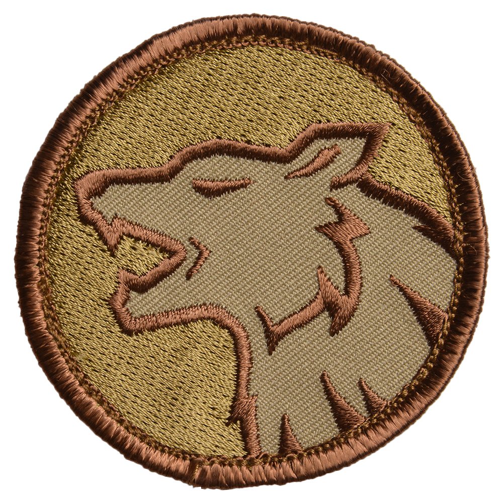 ミルスペックモンキー ワッペン MSM狼をモデルにデザインした丸形のパッチ多彩なパッチの製作で有名なMIL-SPEC MONKEY(ミルスペックモンキー)のワッペンです。怒りに牙をむく狼の頭の部分がデザインされた刺繍パッチ。キャップや服、バ...