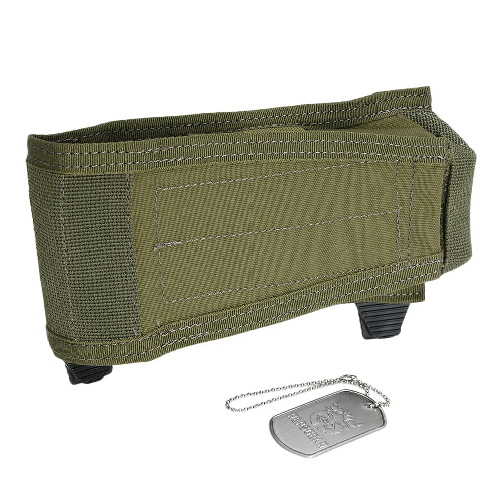 レプズギア CRYE PRECISION 水平マガジンポーチ水平に取り付ける珍しいマガジンポーチ高品質な商品を展開するミリタリーメーカー「レプズギア」製。「CRYE PRECISION」社の「HORIZONTAL M4 SINGLE MAG...