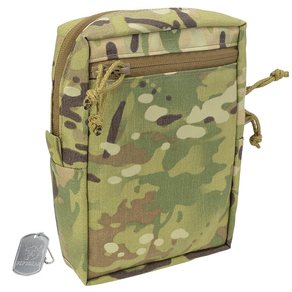 レプズギア 多目的ポーチ 縦型装備と干渉しにくい、縦型ユーティリティポーチ手頃な価格でありながら、高品質なプロダクトを展開する「REPSGEAR（レプズギア）」が設計した、実用性に優れた縦型ユーティリティポーチです。 Spiritus Sy...