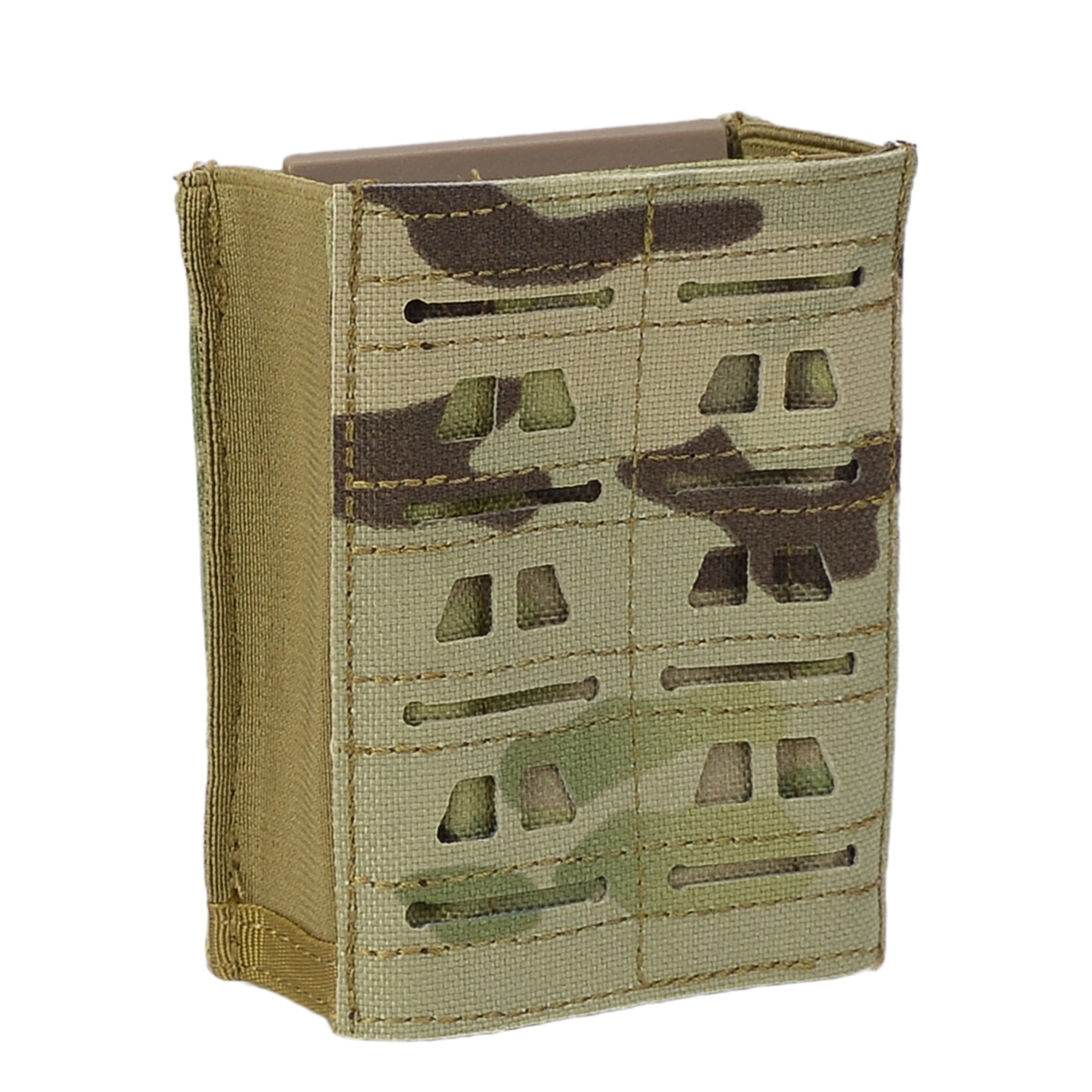 ノブリッチ Pouch MOLLE互換薄型で腰回りすっきりするマガジンポーチオーストリア発のエアソフト用品ブランドで、自社設計の装備とアクセサリーを展開する「Novritsch」の『DMR Mag Pouch』。バトルベルトにすっきり収まる...