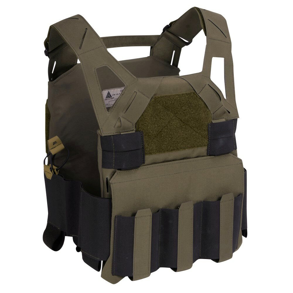 ダイレクトアクション PLATE CARRIER ボディアーマージャケットの下へ装着することも想定したロープロファイルアーマーポーランドの装備ブランド「DIRECT ACTION (ダイレクトアクション)」の「HELLCAT LOW VIS...