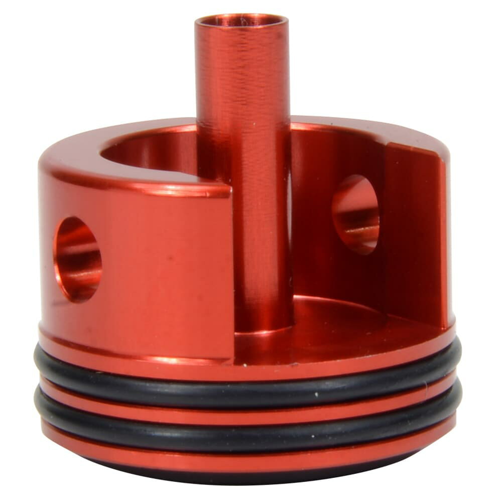 シーエヌシープロダクション V2 スタンダード用M4/M16等のVer2メカボックス用のシリンダーヘッド香港を拠点とするエアソフトパーツメーカー「CNC PRODUCTION」製のシリンダーヘッド。こちらはスタンダード電動ガンの、Ver.2...