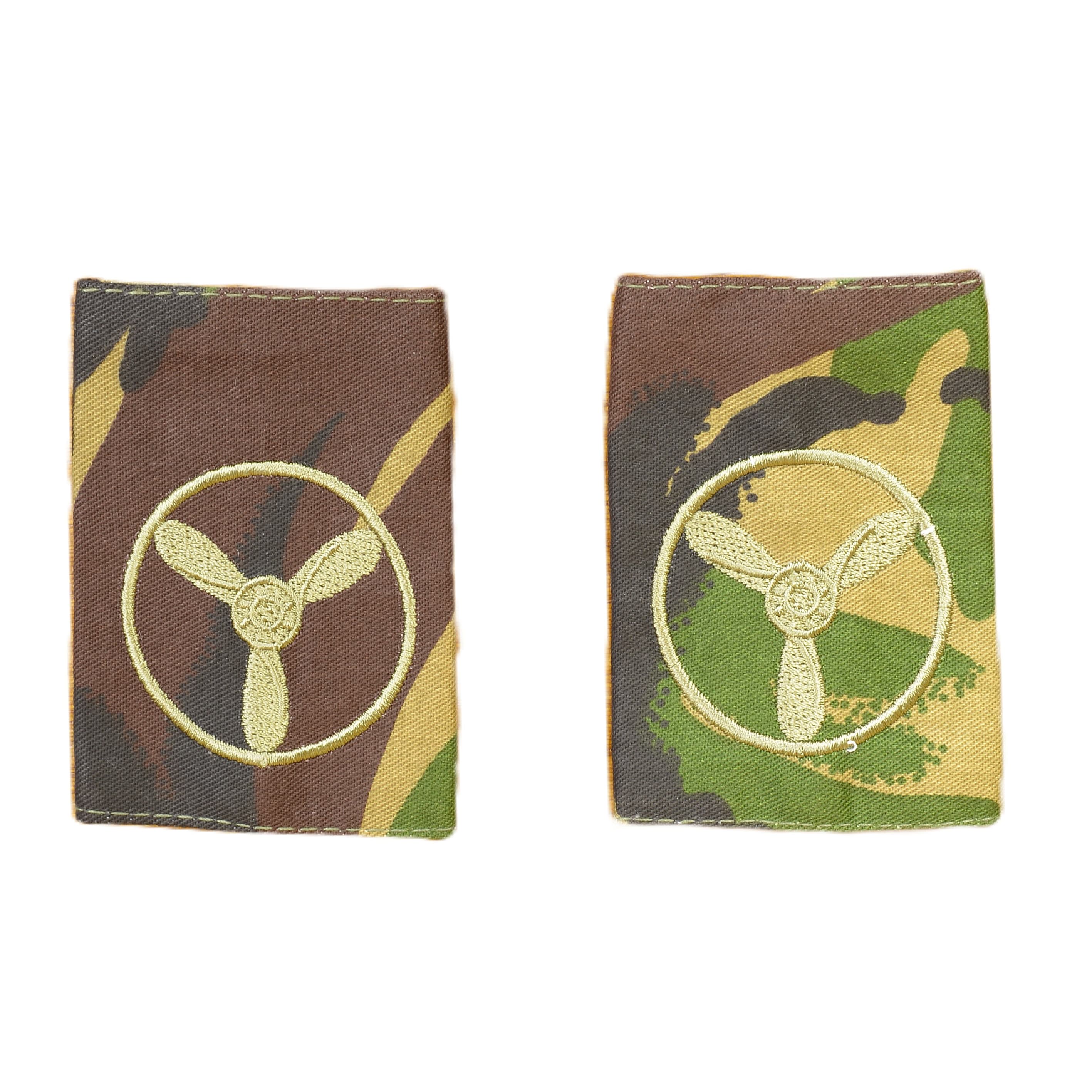 British Army 階級章 エアクルー用装備に自然に馴染むDPM柄の航空用階級スライド■軍放出品のご購入を検討されているお客様へ。ご購入前に必ず下記の説明文、注意文を最後までご一読いただきますようお願い致します。イギリス軍から払い下げ...