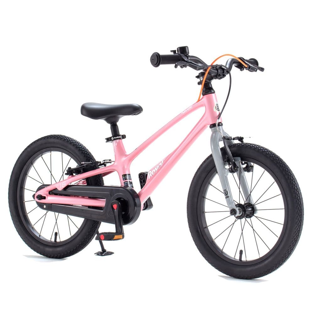 オオトモ 子ども用自転車 18インチ毎日の「乗りたい！」が増える、ふんわり可愛いピンクの18インチ【直送 代引き不可】軽量設計の18インチキッズバイクで、目安として5歳〜8歳頃のお子さまに適したサイズ感。補助輪なしで自転車操作に慣れてきたお...