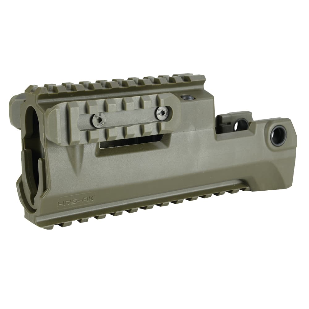 IMIディフェンス Handguard Rail System 樹脂製AK系ライフルの拡張性を向上させる樹脂製クワッドレールハンドガード実用性を重視した優れたデザインの製品を展開するイスラエルのガンパーツメーカー「IMI DEFENSE」の...