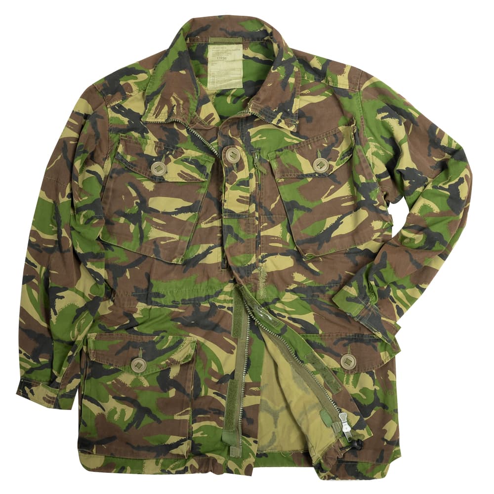 British Army Jacket Field 払い下げ品 戦闘服大きなポケット多数で収納部が充実。英軍用迷彩柄ジャケット■軍放出品のご購入を検討されているお客様へ。ご購入前に必ず下記の説明文、注意文を最後までご一読いただきますようお願...