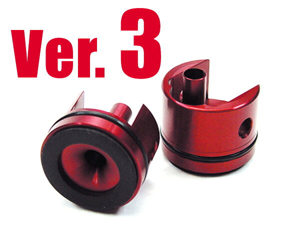 エアガンパーツ ライラクス「LayLax エアガンパーツ エアロシリンダーヘッド Ver.3」 ライラクスPROMETHEUS（プロメテウス）の東京マルイ Ver3対応エアロシリンダーヘッドです。ピストンの衝撃を受け止め、確実にノズルにエア...