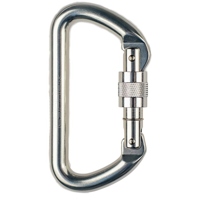 リバティマウンテン CARABINERS クライミング用スクリューロック機能が付いたクライミング用カラビナ登山やクライミングなどのアウトドア用品を取り扱う「Liberty Mountain」のブランド「CYPHER」製。ゲートを閉じた状態で...