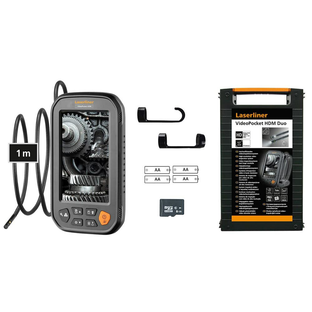 ウマレックス 携帯型工業用内視鏡 レーザーライナー正面と側面を同時に確認できる携帯型内視鏡ワルサー社をグループに持つ「UMAREX」製の建築向け小型機器を開発する「LASERLINER」ブランド。4.3インチの大画面カラーディスプレイを搭載...