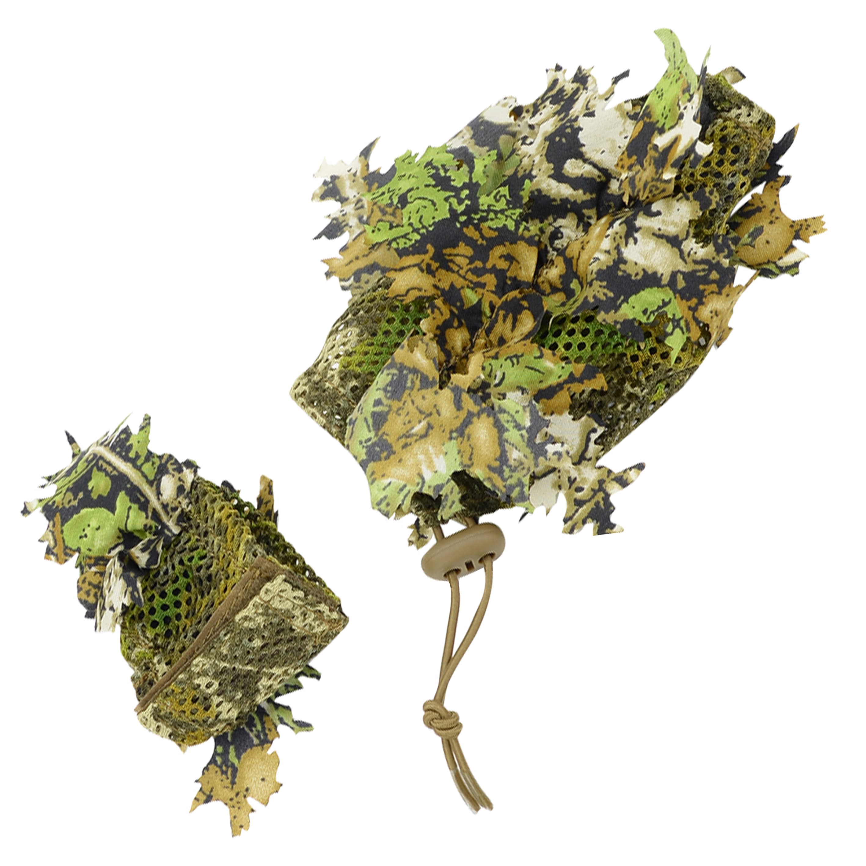 ノブリッチ スコープ用 3Dリーフ視界そのまま、スコープの輪郭だけ隠すエアソフトガンの監修や、装備の設計を行うオーストリアのブランド「NOVRITSCH」。直線を隠す、3D迷彩構造のスコープカバー。立体的なリーフがスコープの輪郭を崩し、背景...