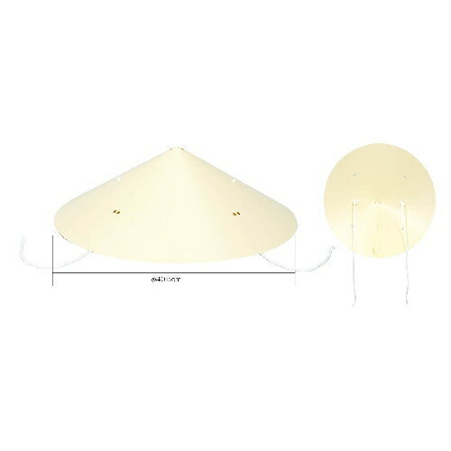 軽くて丈夫。おはながみも飾れます■405×高さ130mm、ひもの長さ：500mm