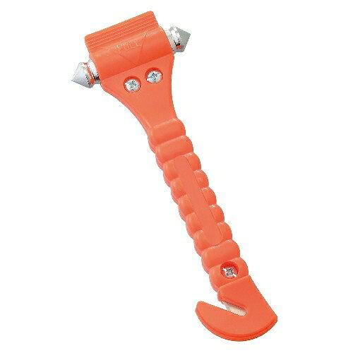 シートベルトカッターもついてるのでベルトロック時にも使用可能！■170×70×20mm