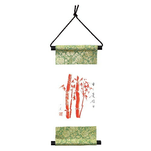 ハトメが7カ所　フェンスや壁に広げて取り付けることができます。ポールに取り付けることもできます。※ポールは付属していません。三角コーナー、ハトメ、ひも付■枠用和紙：100×50mm、茶紐：約450mm、パイプ：10×120mm、画仙紙：10...