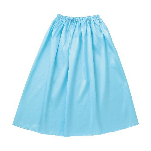 マントにもスカートにもなる便利な衣装ベースです。サテン生地で、肌触りが良く、光沢のある素材です。幼児から大人まで使えるフリーサイズです。■丈：580mm、胴回り：420〜1000mm