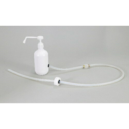 面倒なアルコールの入れ替え作業不要！■容器ホースの適応の高さ：最大115cm