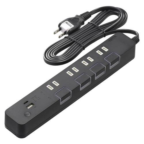 特　徴●USB差込口 Type-C×1、Type-A×1（TOTAL 3.4A）●USB Type-CポートはPD（Power Delivery）対応、最大20Wで高速充電●AC出力は合計1400Wまで●ラインカラーを七色から選んで設定でき...