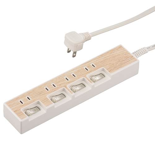 特　徴●こまめにスイッチを切る省エネ仕様●待機電力カット、安心品質●発熱を抑えるモジュール設計、耐熱性アップ●トラッキング火災防止プラグ●二重被ふくで丈夫なコード●ACアダプターもスッキリ収納●壁にかけられるフック穴付き●カラーは木目調ホワ...