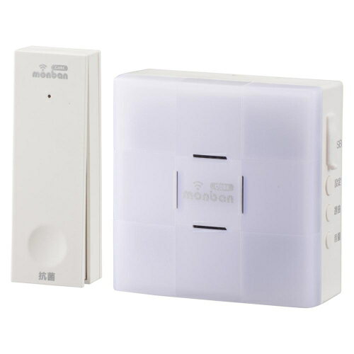 特徴 ●ワイヤレスチャイム、自家発電式押しボタン送信機+光フラッシュ電池式受信機のセット ●送信機のボタンを押すと離れた場所に音と光フラッシュでお知らせ ●玄関と部屋間・受付・店内の呼び出し、ご家庭での介護に ●1台の受信機で最大4台までの...