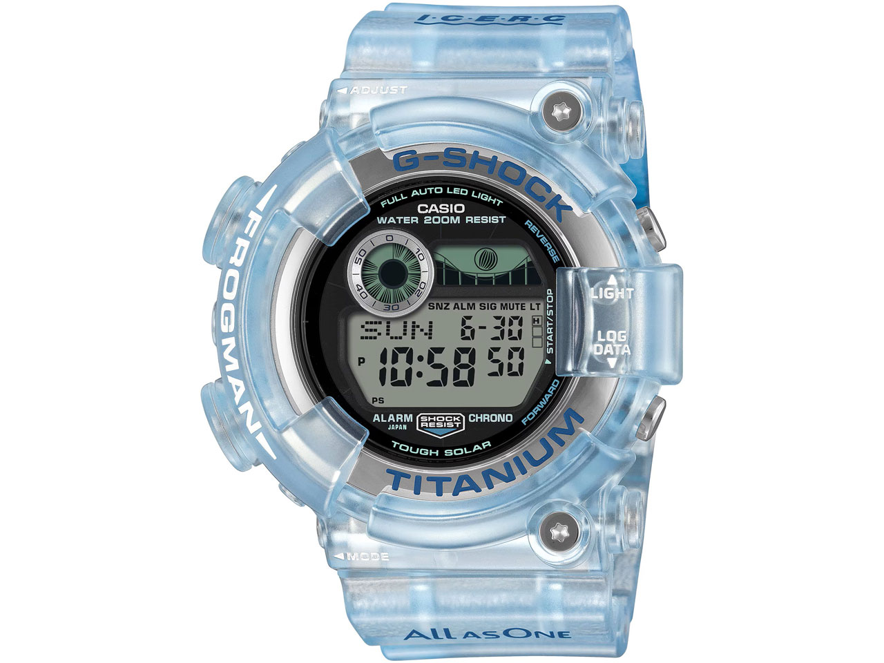 CASIO G-SHOCK フロッグマン Love The Sea And The Earth ICERC Japan コラボレーションモデル 2026 GW-8202K-2JR イルカ・クジラと自然の素晴らしさを伝える活動に取り組む「IC...
