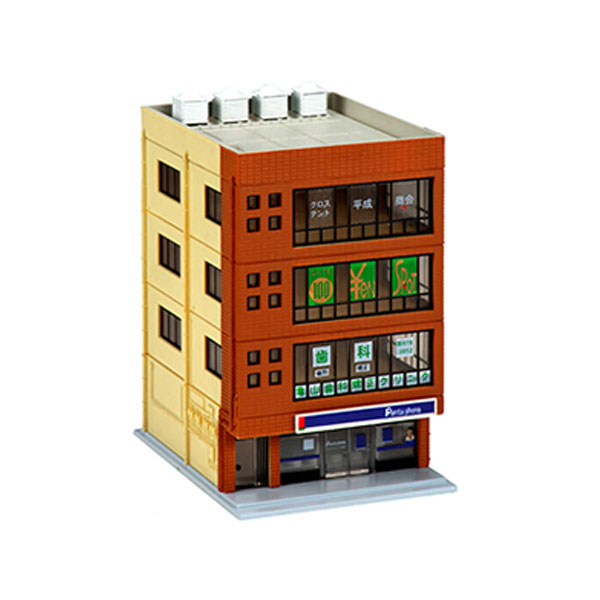 発売予定日発売中商品説明駅前や街中を彩るストラクチャーとして、オフィスビルを再生産いたします。レイアウトにおいて幅広い用途でバリエーションに富んだ配置が可能なため、レイアウトの魅力をより引き出せます。また、付属のシールを使用することで細部の...