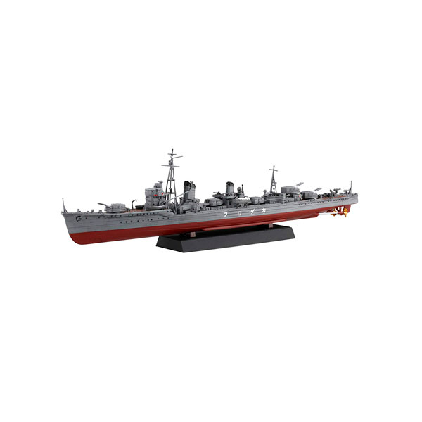 発売予定日発売中！メーカーフジミ模型登場作品---商品詳細仕様をアップデート！展示台座がカッコよくリニューアル！日米開戦が差し迫る昭和16年、舷外電路が装備され、その後の破竹の進撃を支えた開戦時の姿をモチーフにしています。開戦時の戦訓改造が...