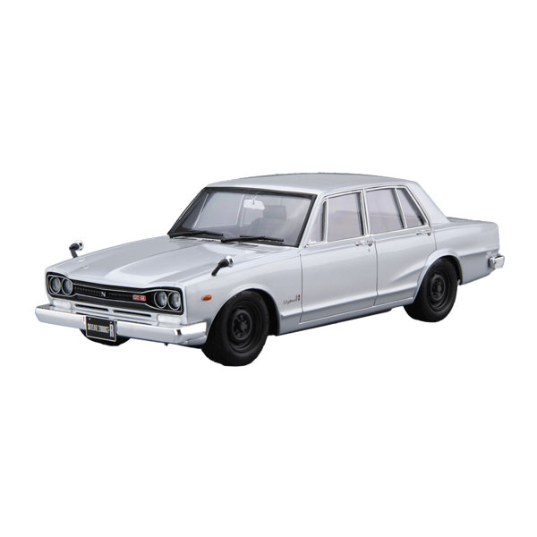 発売予定日発売中！メーカーアオシマ登場作品---商品詳細GT-R神話の始まり1968年8月にフルモデルチェンジを受け誕生した三代目スカイライン、C10系は発売と同時にヒットし、CMのキャッチコピー「愛のスカイライン」の流行から当時「愛スカ」...
